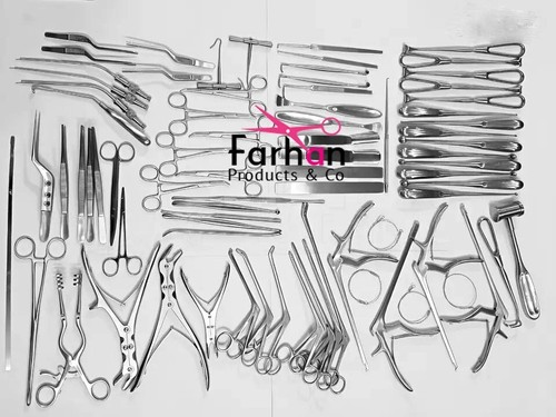 78 Pcs Set Basic Craniotomy & Laminectomy Surgical Orthopedic Spinal ...