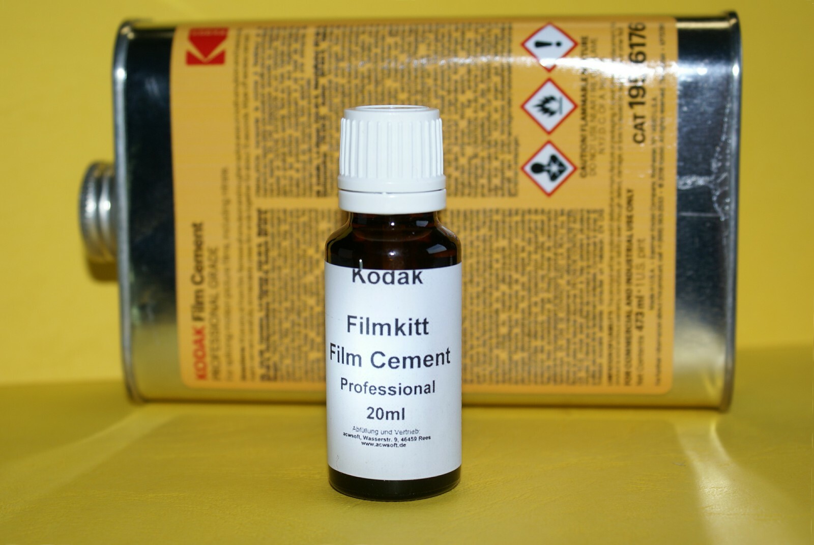 Kodak Super 8 Filmkleber 20 ml Filmkitt - XL FLASCHE 20ml - Kodak film ...