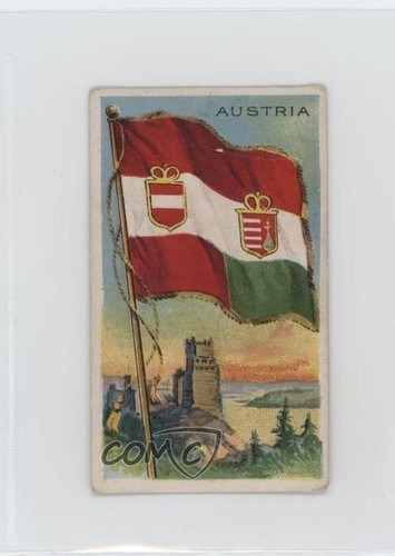 1910-11 ATC Flags of all Nations Tobacco T59 Austria (Pilot Flag) 0l4h ...