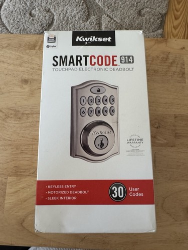 Kwikset Smartcode 914 Touchpad Electronic Deadbolt | eBay
