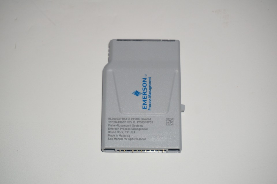 EMERSON DELTAV KL3005X1-BA1 DI 24 VDC ISOLATED CHARMS SE4301T07 12P5344 ...