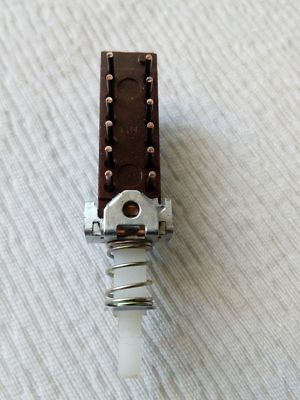 10x Isostat Switch 4PDT alternate action switch type:ON-OFF - NEVE etc ...