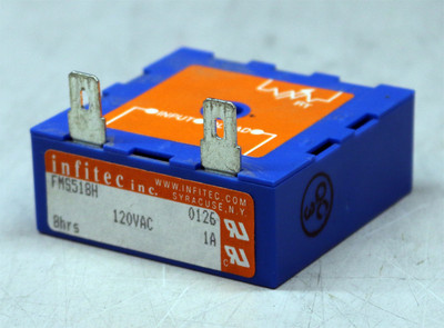 Infitec Inc. FMS518H Time Delay Module 120VAC 8Hrs | eBay