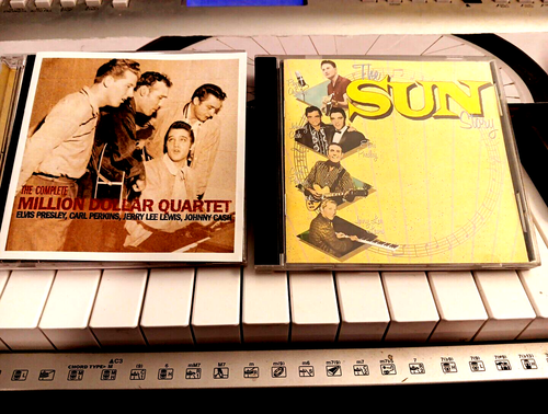SUN RECORDING STORY+Million Dollar Quartet Jerry Lee, Elvis, Carl. 67 ...