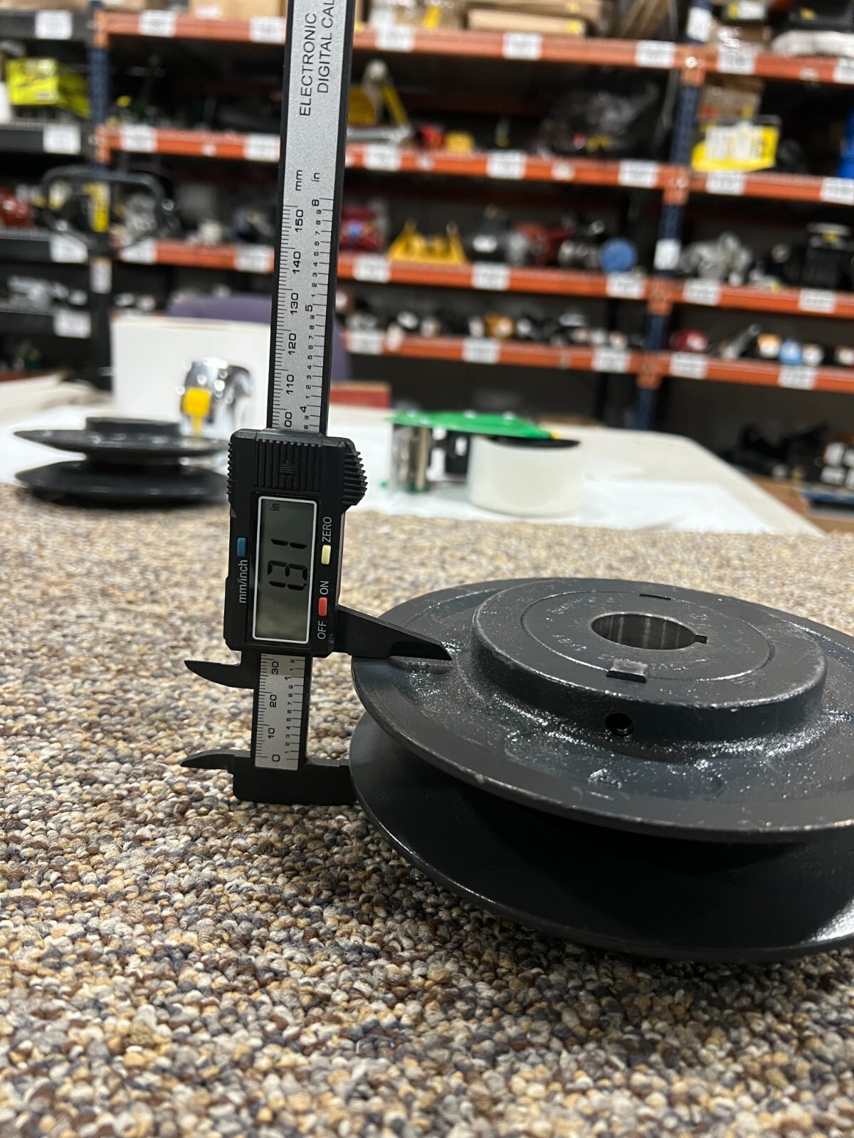 GENUINE Browning 1VP65 X 1-3/8" Bore, Variable Pitch Sheave Cast Iron ...