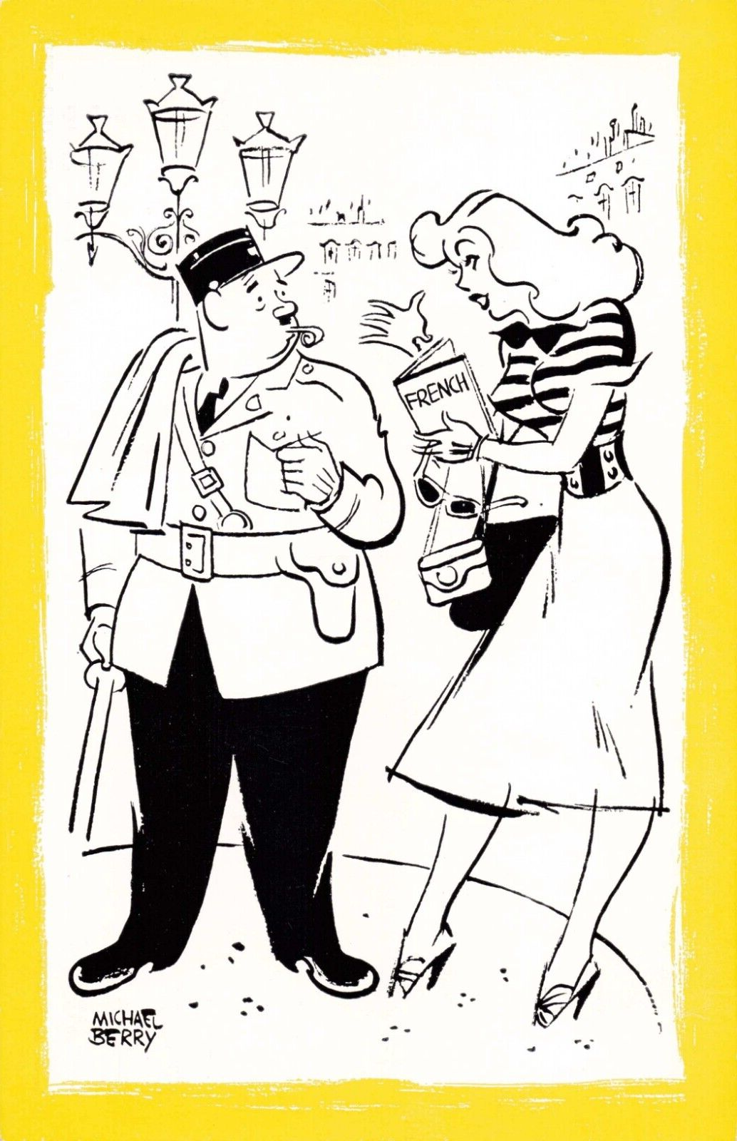 Postcard Keeler's Cafe De Paris Albany New York NY Artist Signed ...