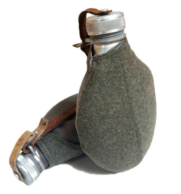 WWII Original Sweden swedish Army Drinking Flask Water Bottle Military ...