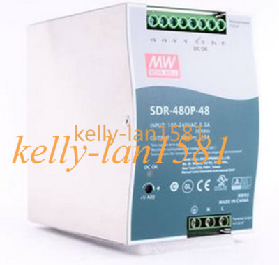 1pc New MEAN WELL Rail Power Supply SDR-480P-48 ( 48V 10A ) | eBay
