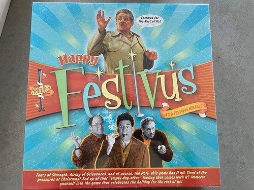 NEW SEALED SEINFELD HAPPY FESTIVUS BOARD GAME 840391112148 | eBay