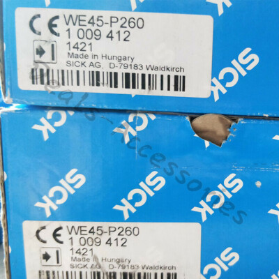 New in box SICK WE45-P260 1009412 Fast Shipping (1PCS) | eBay