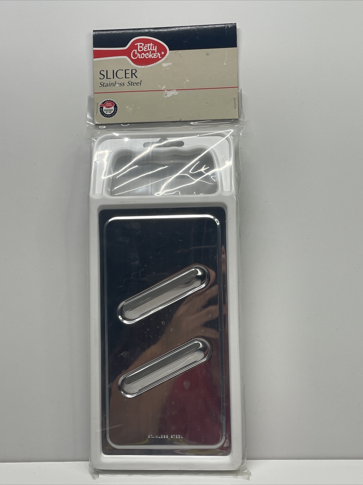 Vintage BETTY CROCKER Stainless Steel Slicer NIP New Old Stock 1996 ...