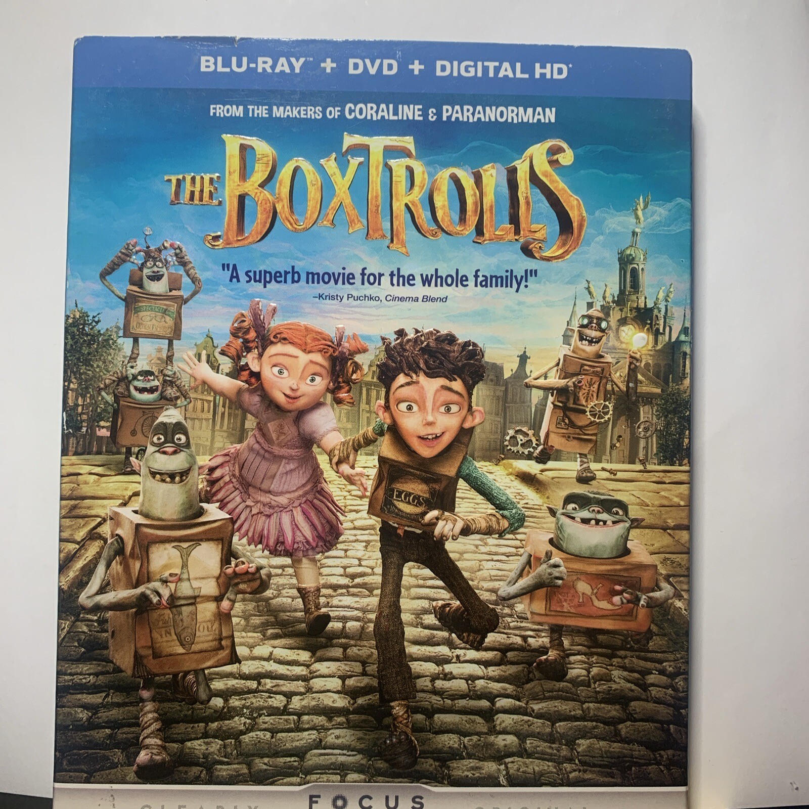 The Boxtrolls (Blu-ray/DVD, 2015, 2-Disc) w/ Slipcase | eBay