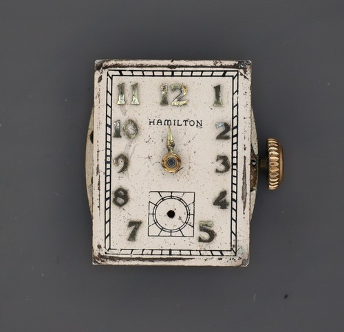 Parts / Repair 1953 Hamilton Cal. 754 19j 12/0s Men's Wristwatch ...