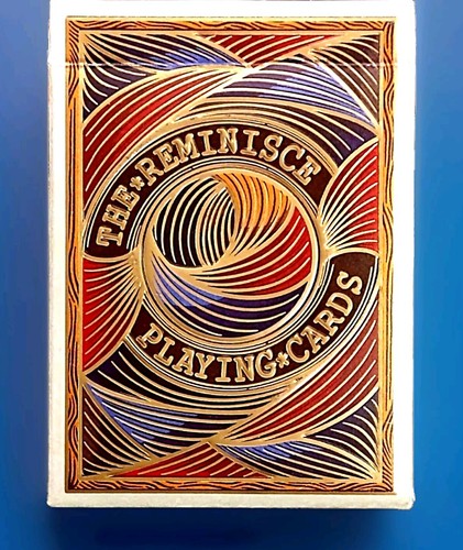 Rare The Reminisce Retro Gold Gilded PROTOTYPE Playing Cards Ark NEW | eBay