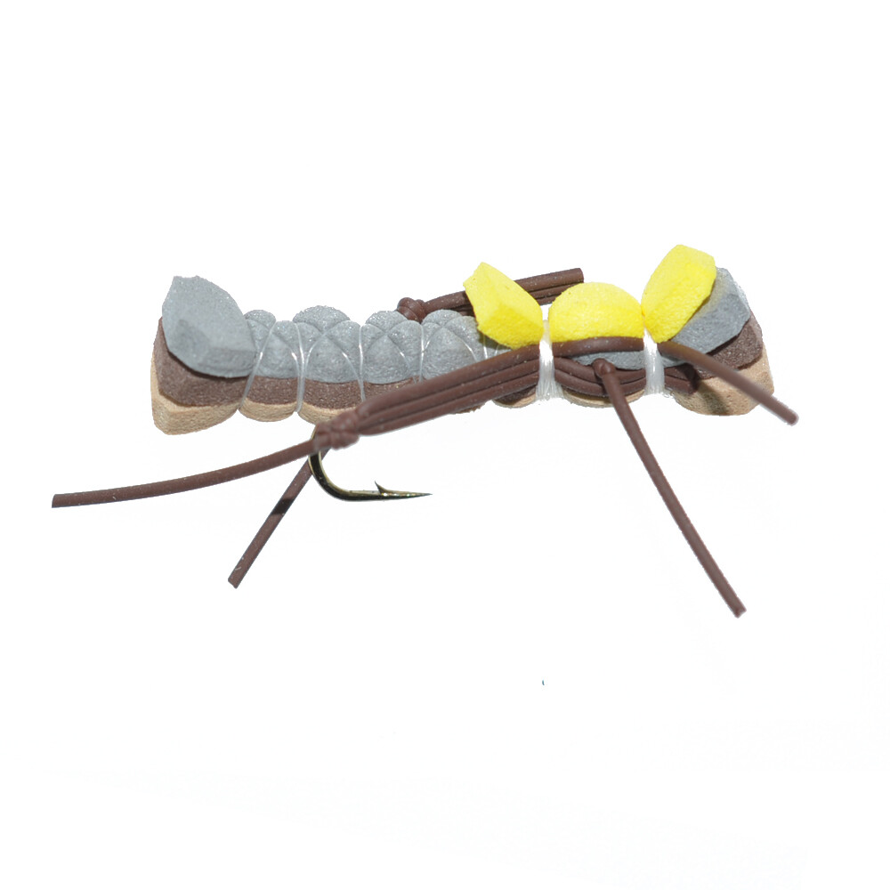 Mantis BLT Foam Body Grasshopper Fly Fishing Fly - Hook Size 10 | eBay