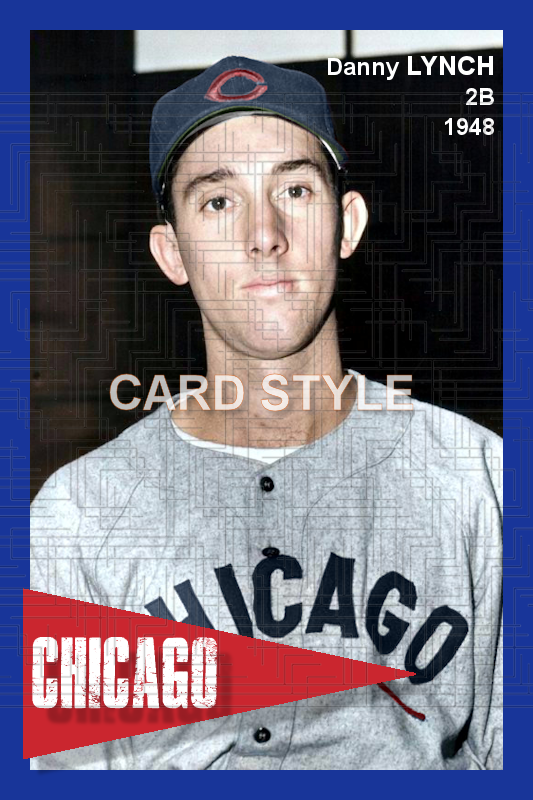 Danny Lynch - 1948 Chicago Cubs - choose a size - colorized print | eBay