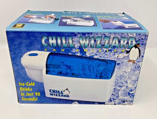 Chill Wizzard Wizard Can Chiller - Cools Drinks in 90 Seconds In Box ...