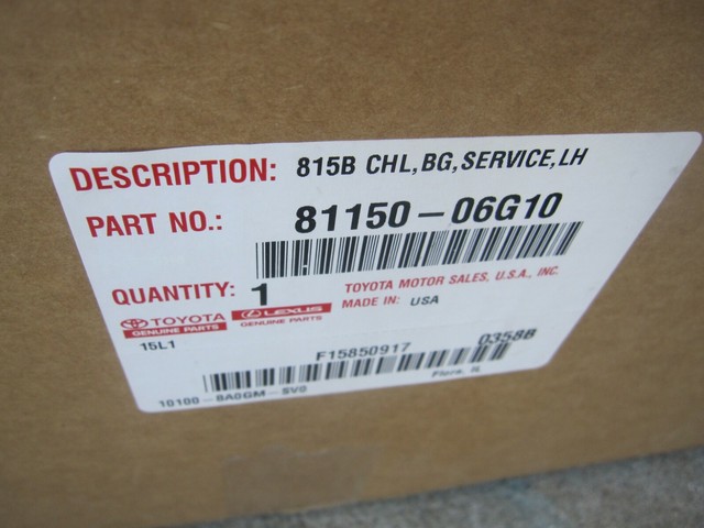 2020 2021 Toyota Camry Le Bi-Led Driver Left Headlight Head Lamp 81150 ...