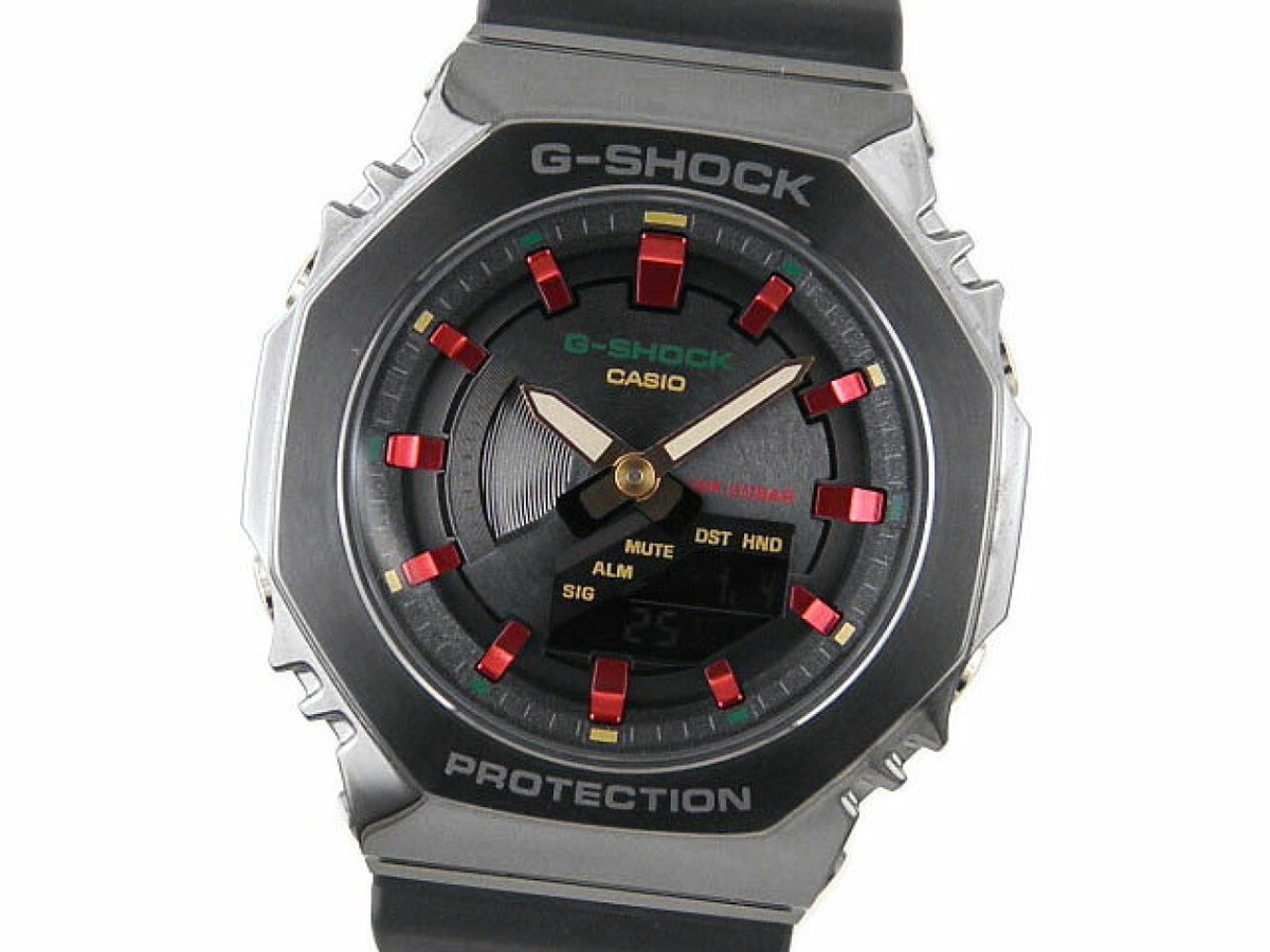 Casio G-Shock GM-2100CH-1AJF Metal Case Black Dial Analog Casio G-Shock GM-2100CH-1AJF Metal Case Black Dial Analog