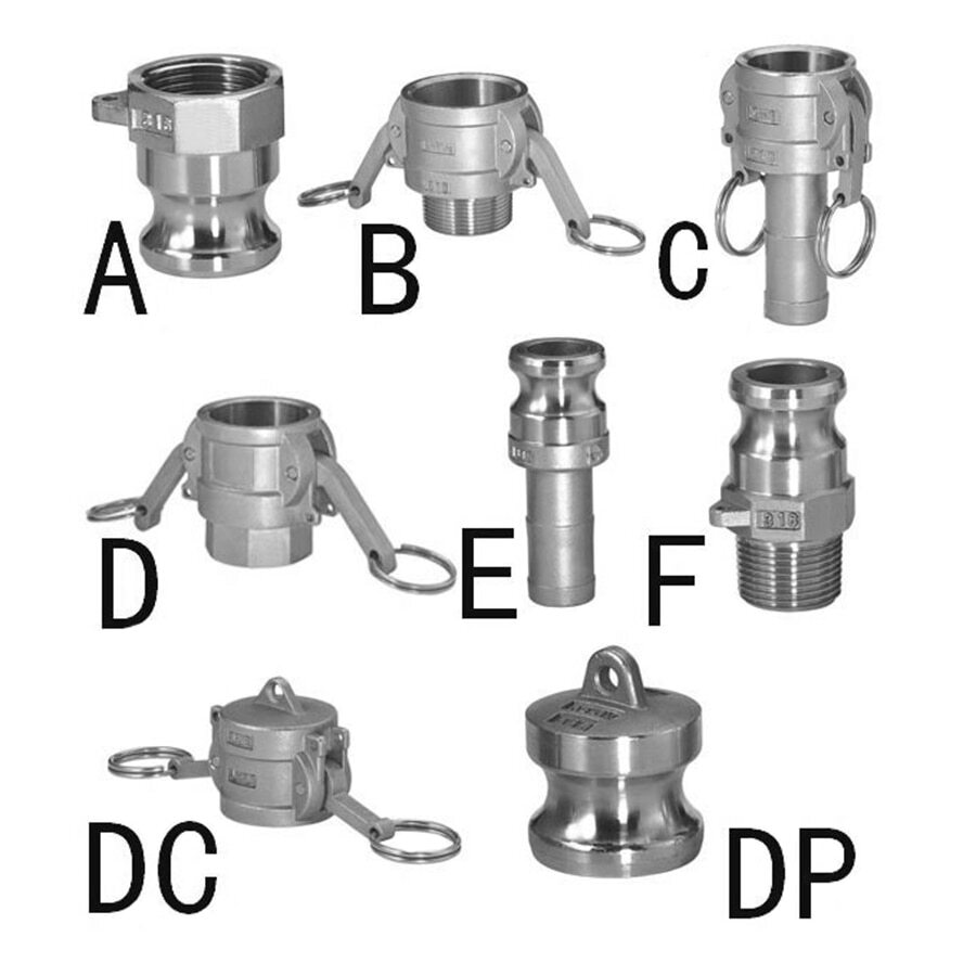Cam Lock Fittings Connector Aluminium Camlock Fitting Part F Male