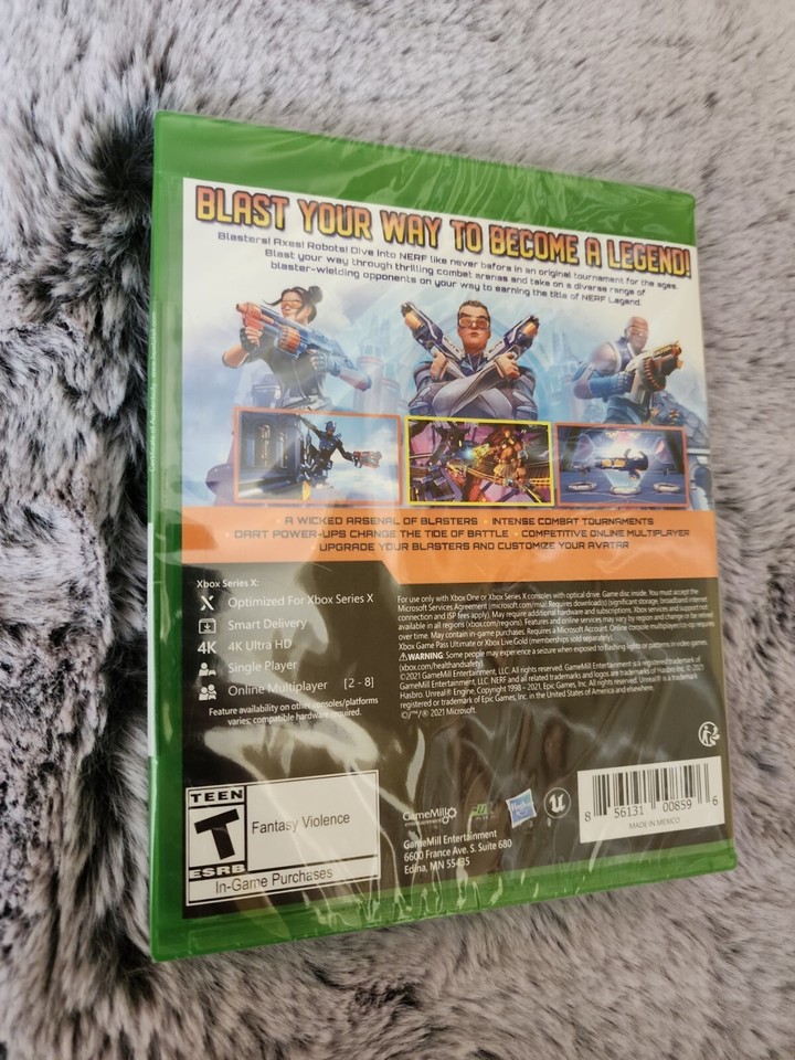 NEW! NERF Legends - Microsoft XBOX Series X/ XBOX One SEALED! FAST ...