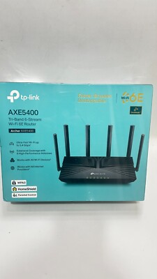 TP-Link Archer AXE5400 6 GHz Tri-Band 6-Stream Wi-Fi 6E Router w/ Speed ...