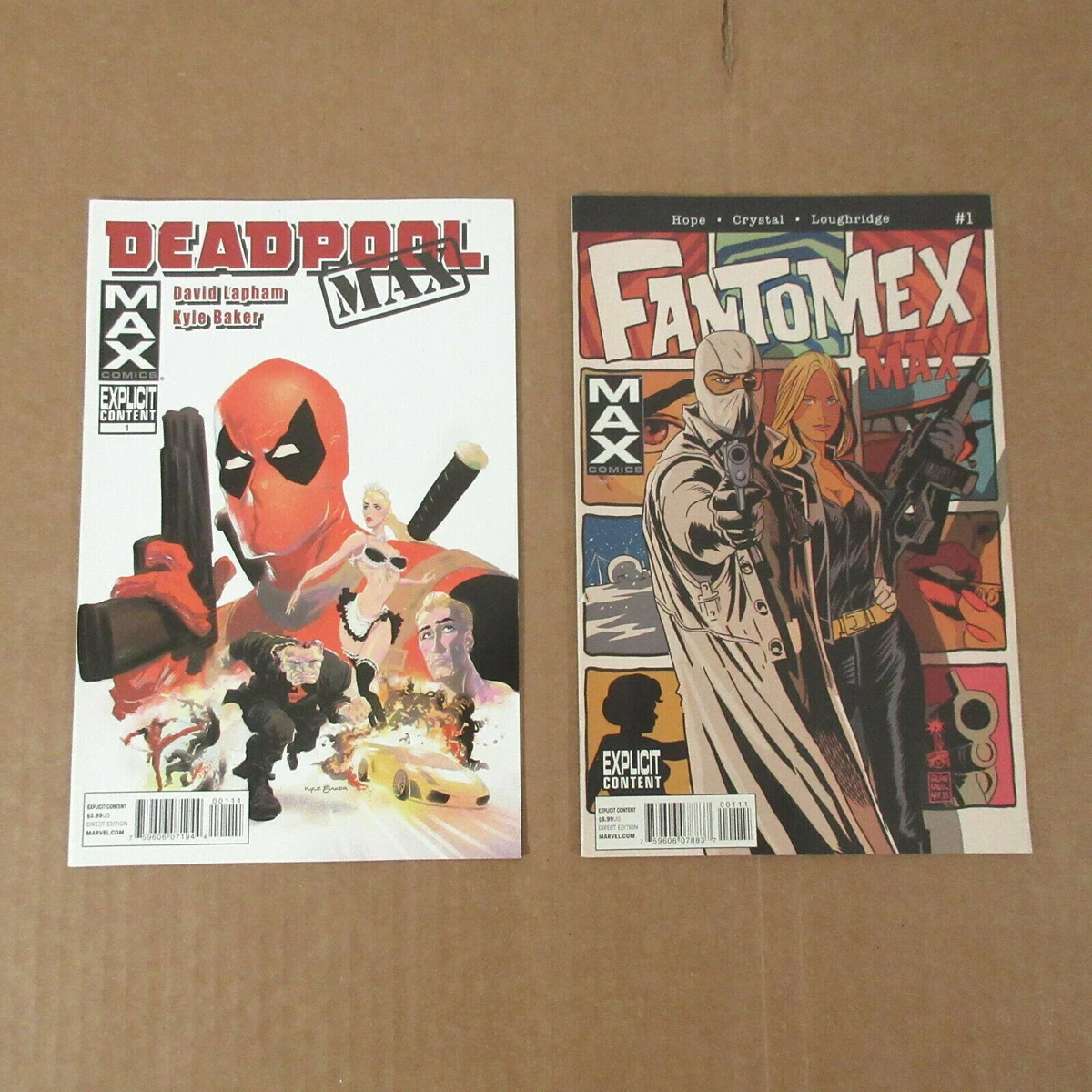 Fantomex And Deadpool