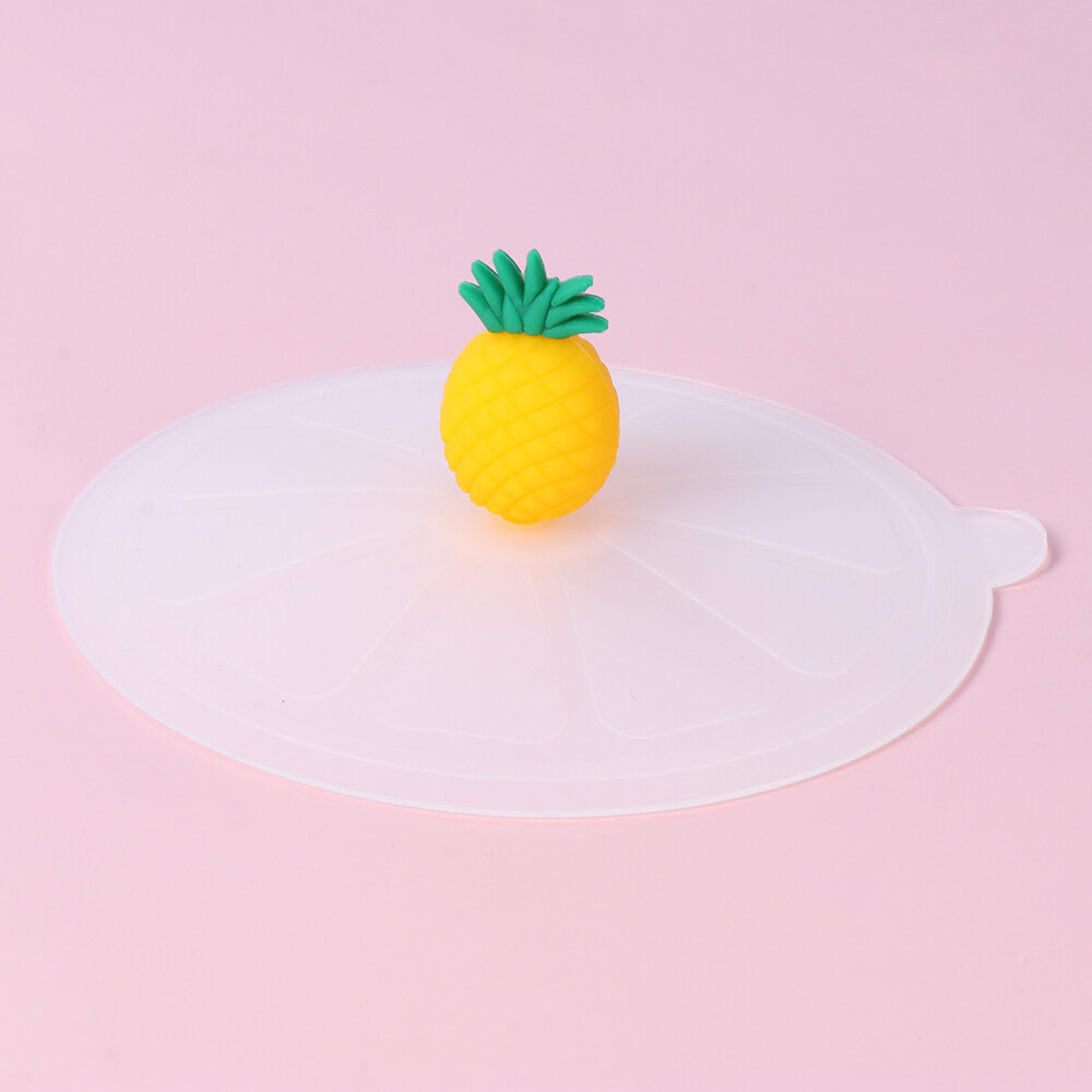 Coffee Lids Reusable Silicone Cup Cover Leakproof Dustproof Suction Cup ...