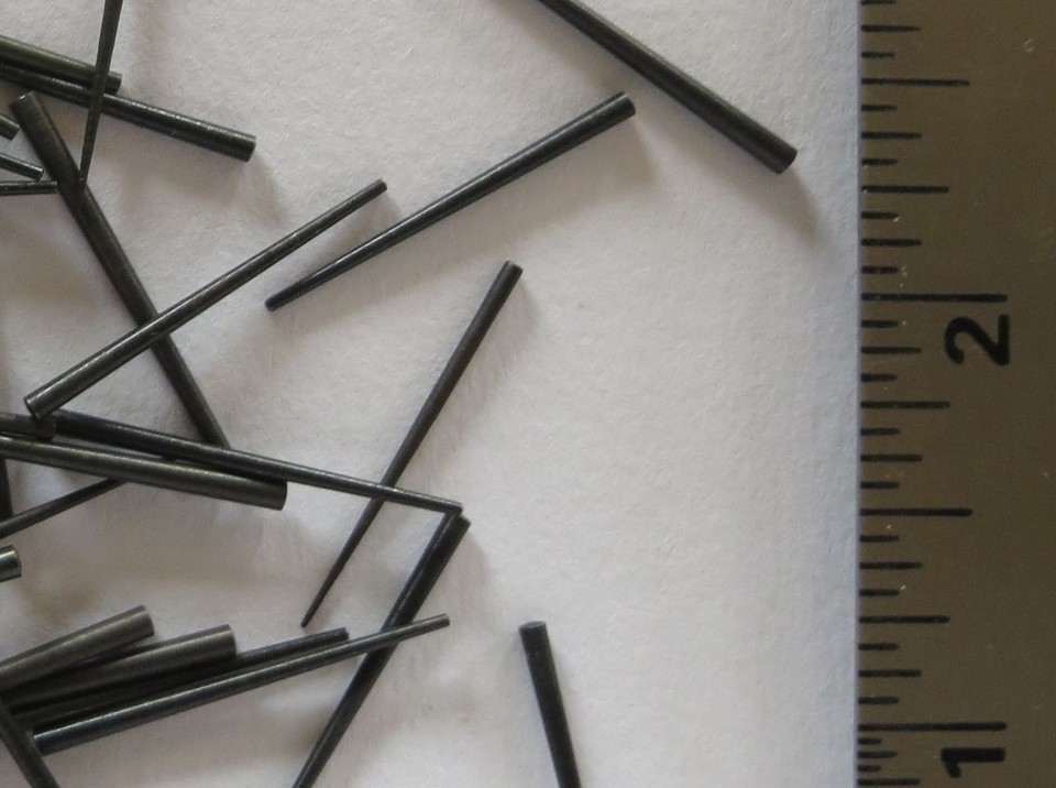 Steel Clock Tapered Pins - Assorted sizes - Package of 50 | eBay