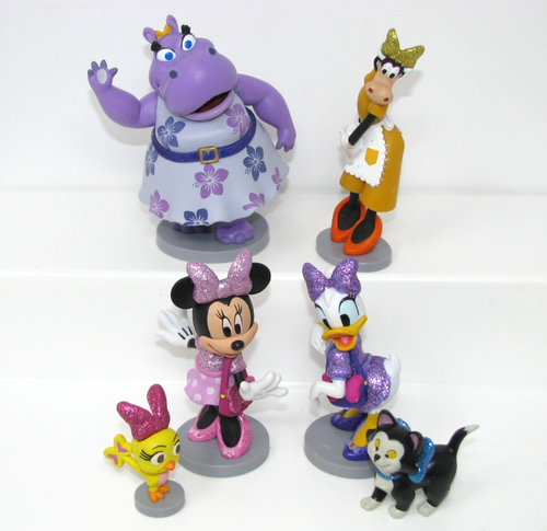 Disney Minnie Mouse Happy Helpers Figure Set Cake Topper Daisy Duck ...