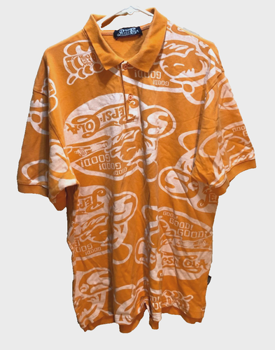 Pepsi-Cola 5 Cents Vintage 90s Soda Men's Novelty Orange Polo Shirt 3XL ...
