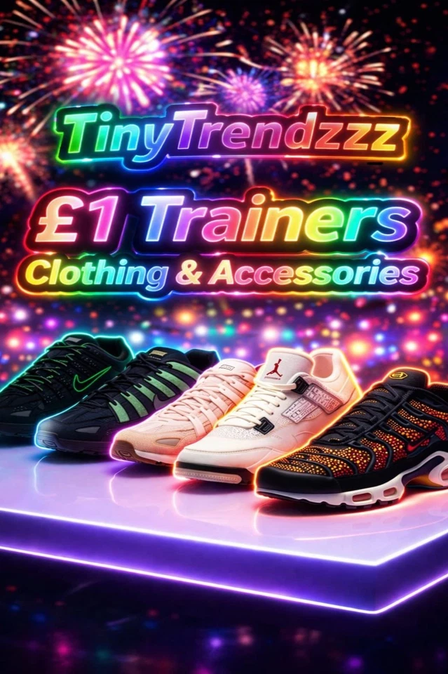 £1 START - BRAND NEW TRAINERS & CLOTHES - eBay Live