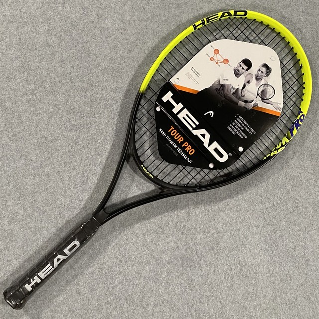 HEAD Tour Pro Pre-strung Recreational Tennis Racquet 4 3/8 Grip for ...