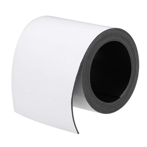 4 Inch x 6.5Ft Dry Erase Magnetic Strips Tape Roll for Whiteboards ...