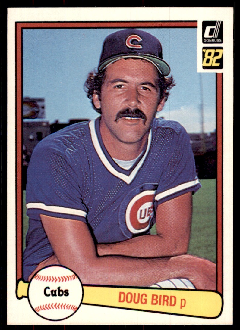 1982 Donruss Baseball Card Doug Bird CC Chicago Cubs #504 | eBay