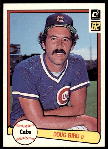 1982 Donruss Baseball Card Doug Bird CC Chicago Cubs #504 | eBay