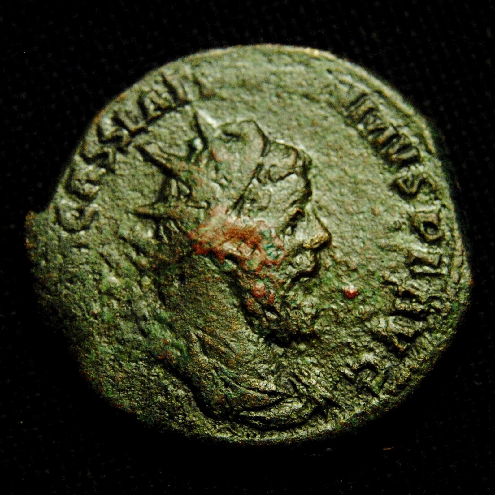 Æ Double Sestertius Postumus Rv Postumus Globe & Scepter 14.80 grs 30mm ...