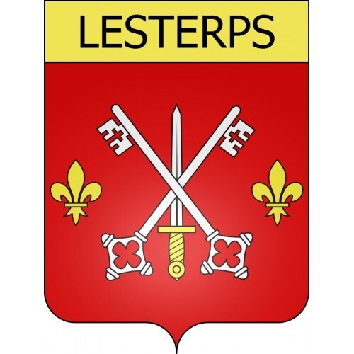 Lesterps 16 ville Stickers blason autocollant adhésif | eBay