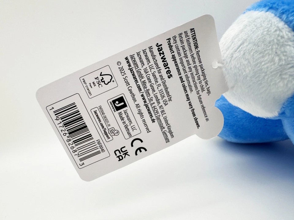 Jazwares Five Nights At Freddy's FNAF Toy Bonnie 8" Plush Wave 2 Glow ...