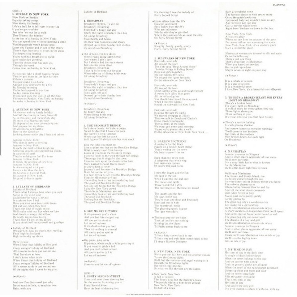 Mel Tormé - Sings Funday In New York And Other (Vinyl LP - 1976 - JP ...