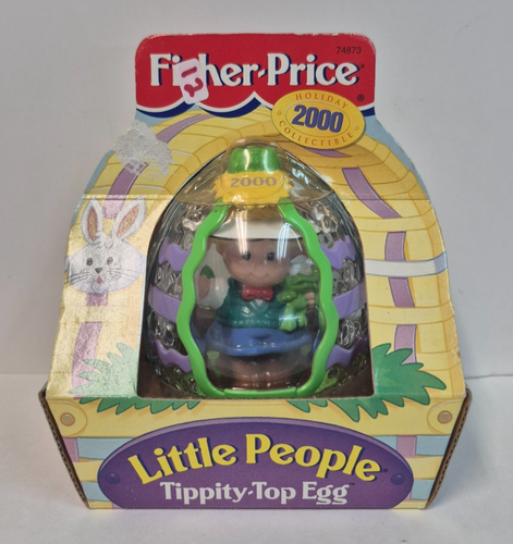 Fisher Price Little People Tippity Top Easter Egg 2000 NIP | eBay