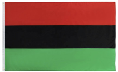 Large 3x5FT Flag Pan-African Afro American African Banner Black ...