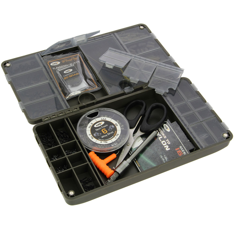 NGT Fishing Tackle Box XPR Magnetic Terminal Tackle Box System Carp ...