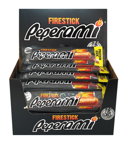 Peperami - Original, Hot, Firestick Boxes 12/24 sticks x 22.5g Protein ...