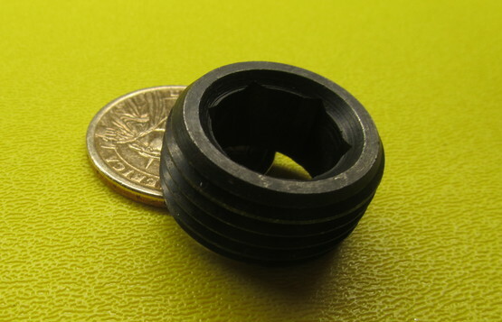 Black Oxide Hollow Jam Set Screws, 1"-12 x 1/2" Height, 5 Pieces | eBay