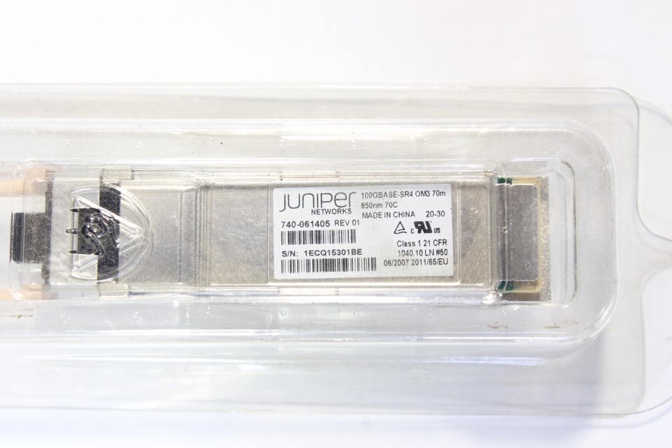 Juniper Networks 740-061405 100GBase-SR4 70m 850nm Optical Transceiver ...
