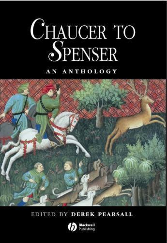 Chaucer to Spenser : An Anthology by Derek Pearsall (1998, Trade ...