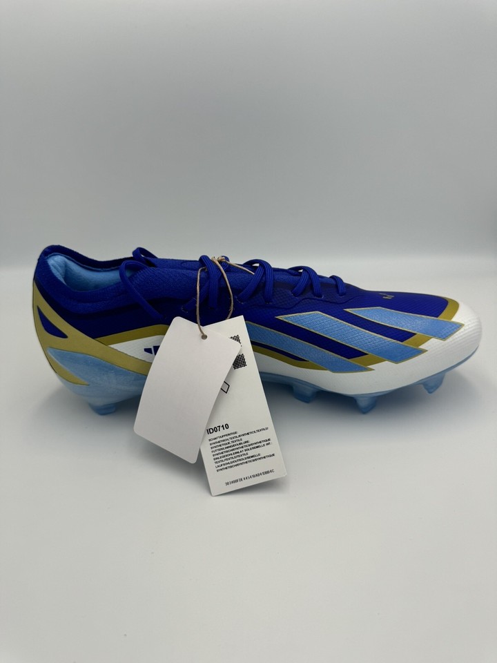 Adidas X Crazyfast ELITE FG Messi Soccer Cleats Shoes Blue ID0710 Men's ...