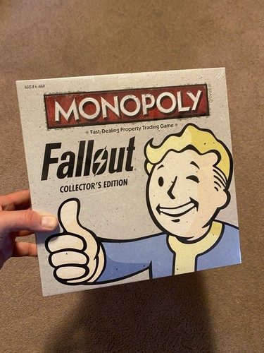 Hasbro FALLOUT MONOPOLY Collector's Edition Board Game - Brand New ...