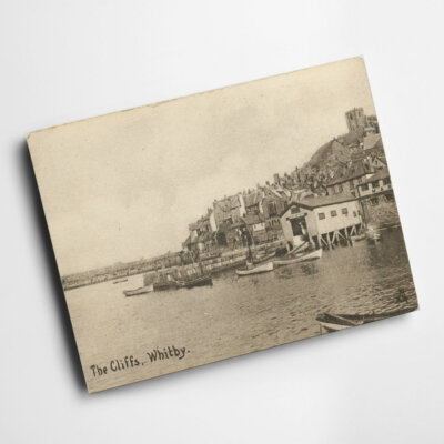 A6 PRINT - Vintage Yorkshire - The Cliffs, Whitby (a) | eBay